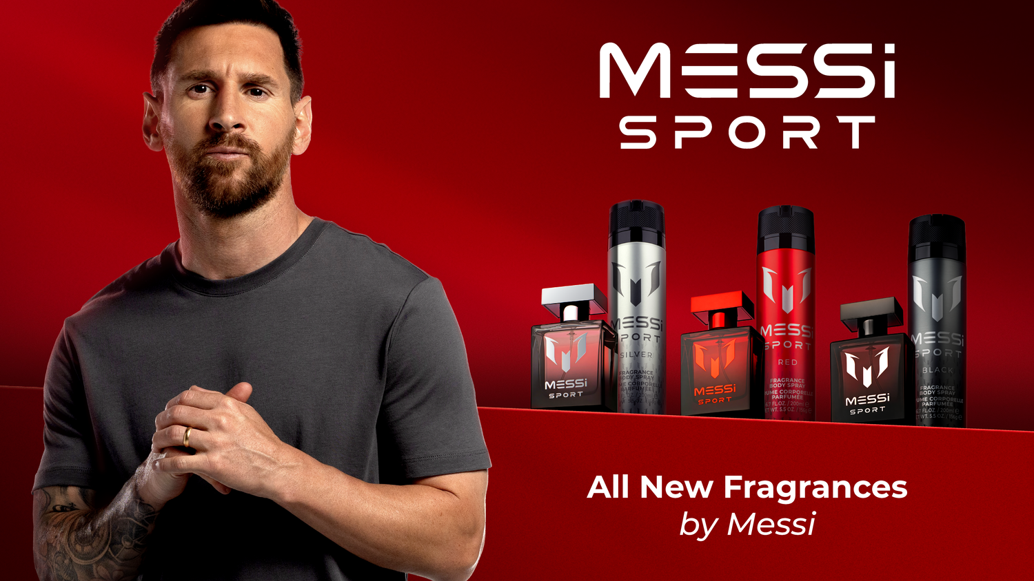 Messi Fragrances | Official Lionel Messi Perfumes for Men